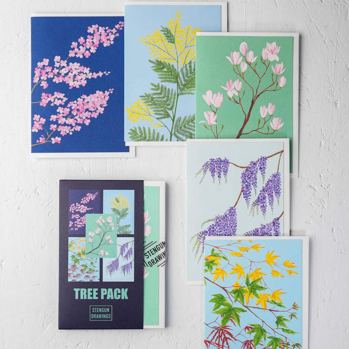 Tree Card Pack – Bagel&Griff