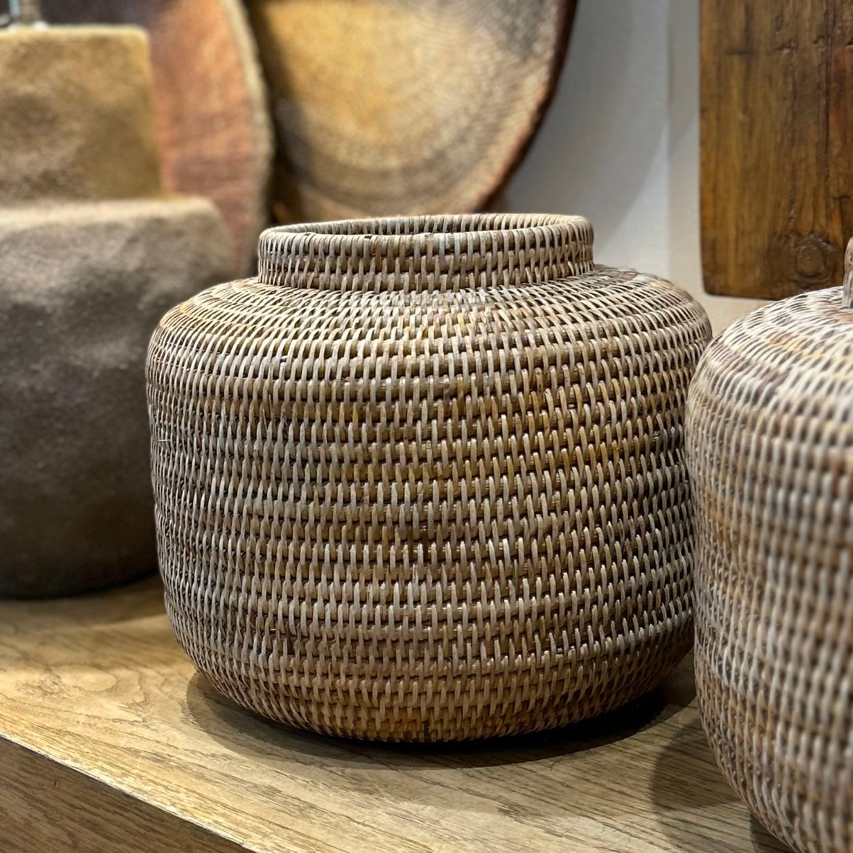 Rattan Pot – Bagel&Griff