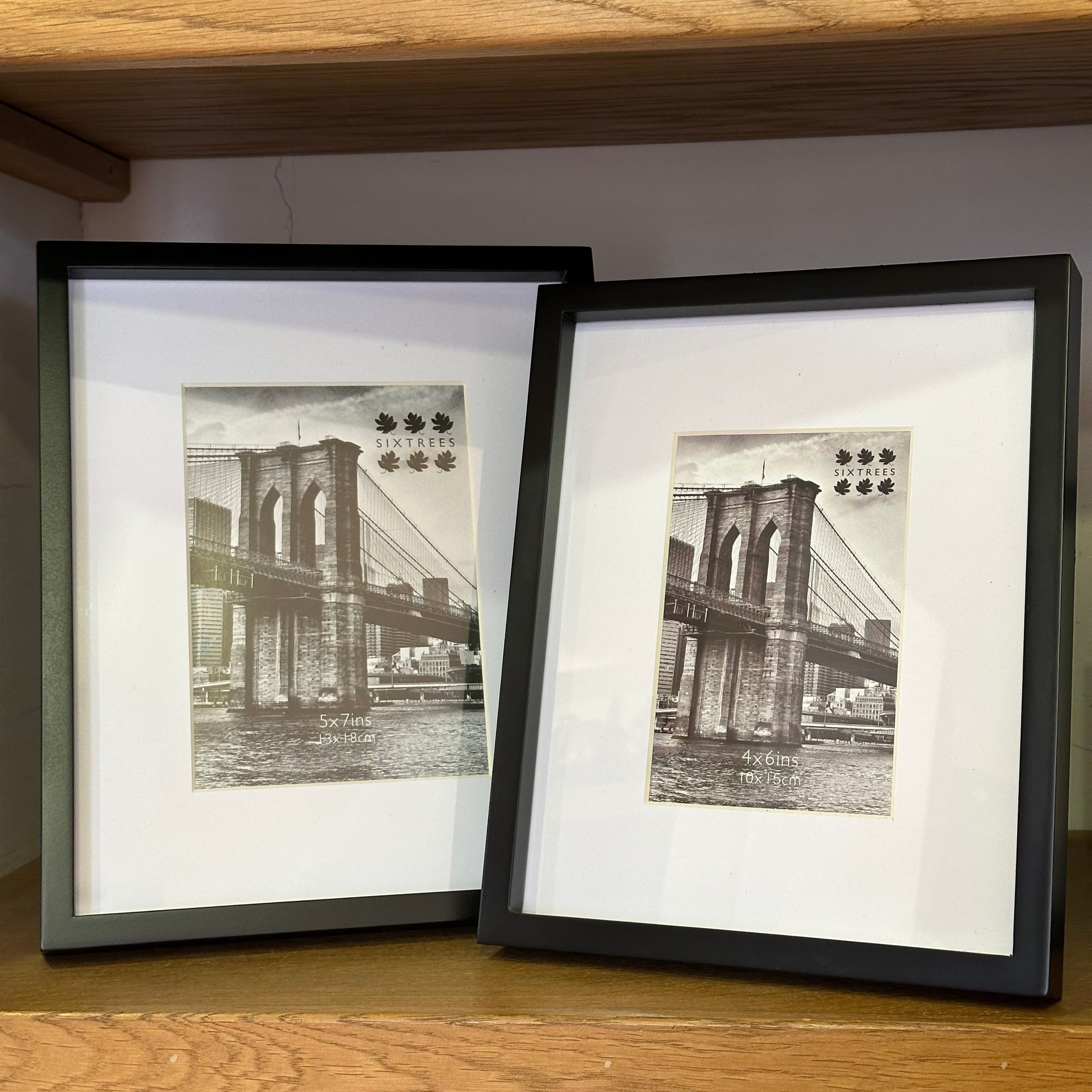 Black Wooden Photo Frame – Bagel&Griff